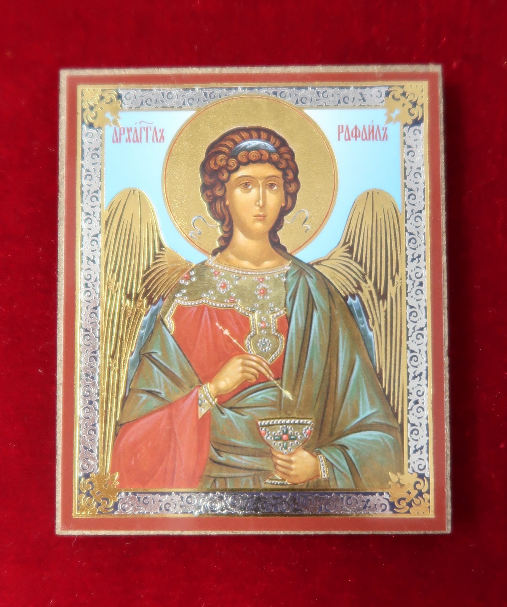 St. Archangel Raphael Icon – Byzantine Church Supplies