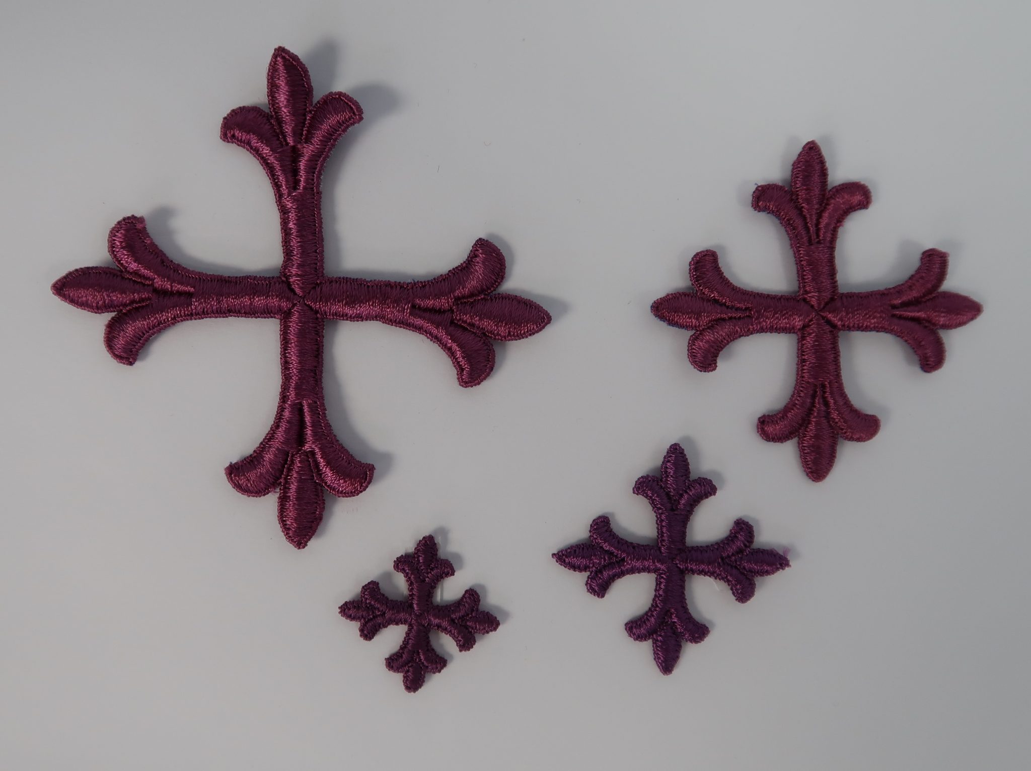 Purple Crosses #2 – Byzantine Church Supplies