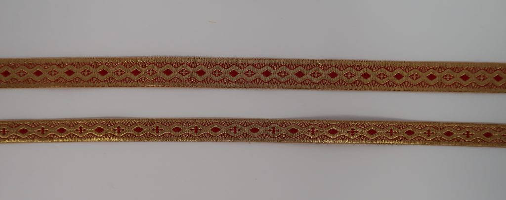 Red and Gold Galloon – Byzantine Church Supplies