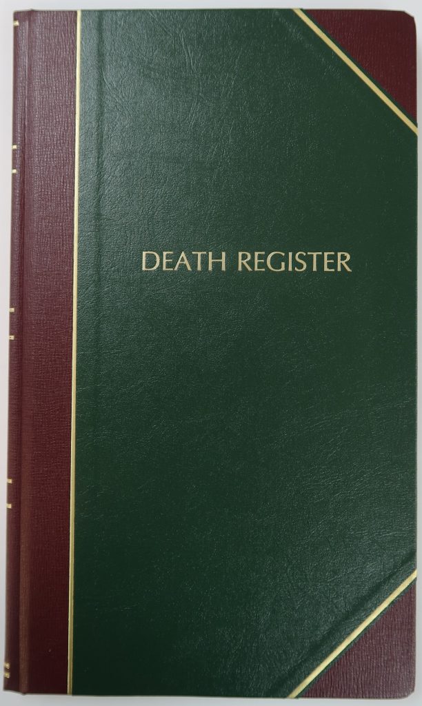 Death Register book – Byzantine Church Supplies
