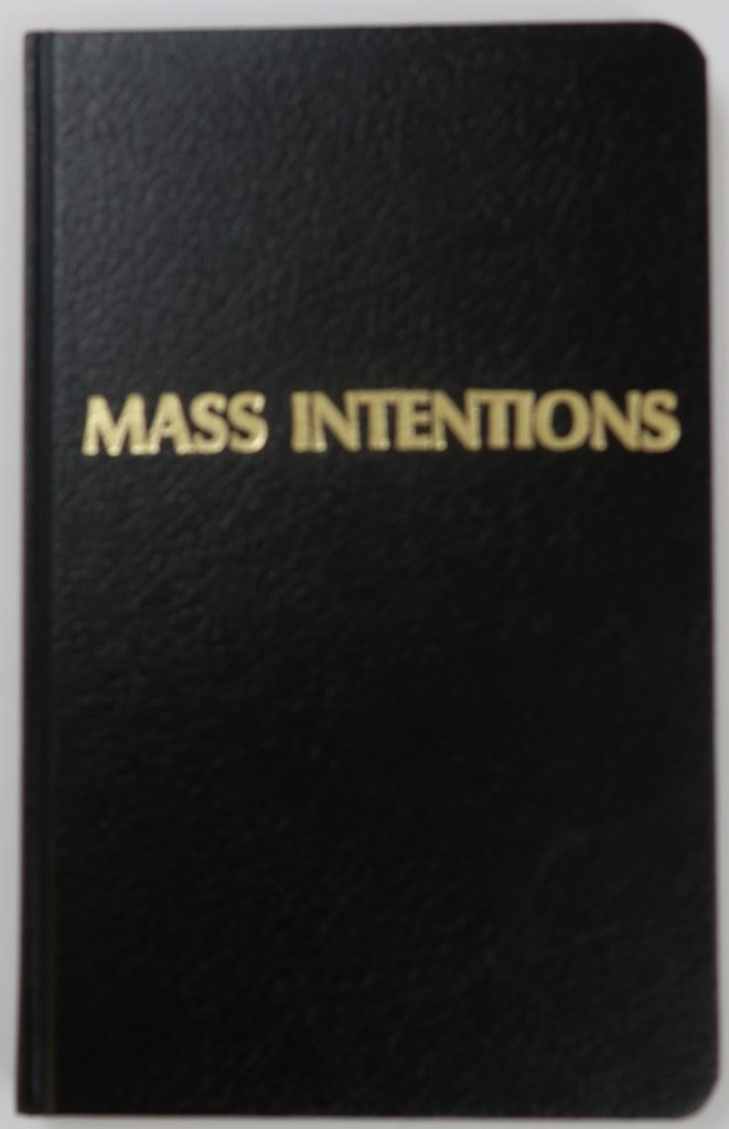 Mass Intention Register book Book – Byzantine Church Supplies