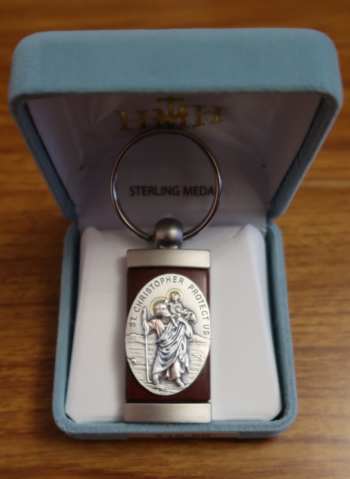 St. Christopher Keychain – Byzantine Church Supplies