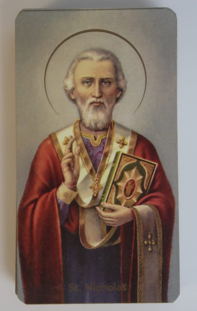 St. Nicholas Holy Cards – Byzantine Church Supplies