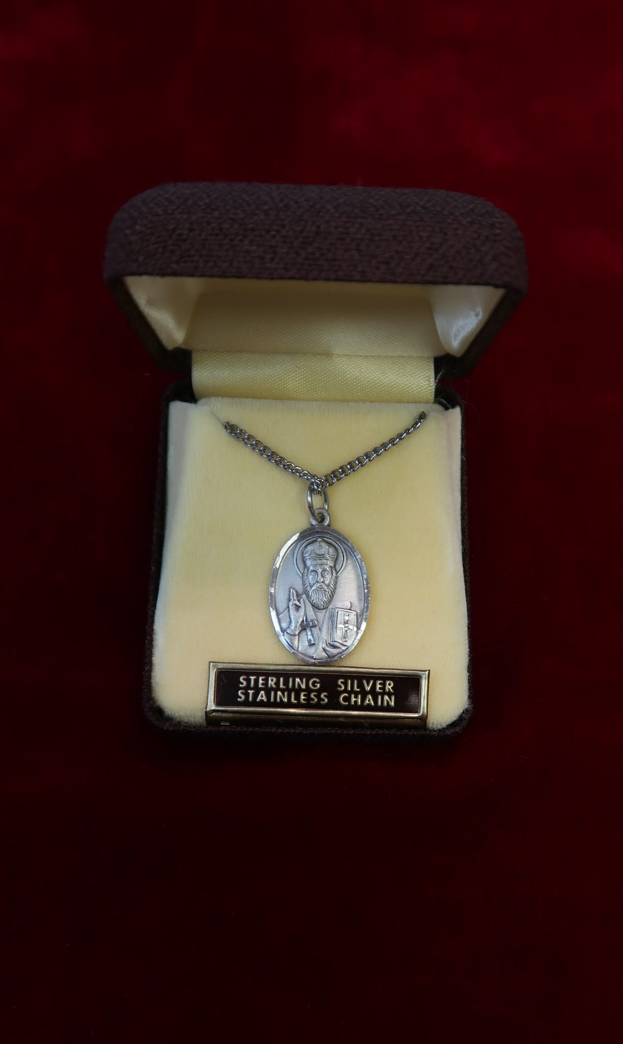 St. Nicholas Medal Pendant – Byzantine Church Supplies