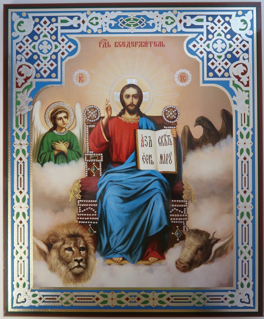Christ Enthroned Icon – Byzantine Church Supplies