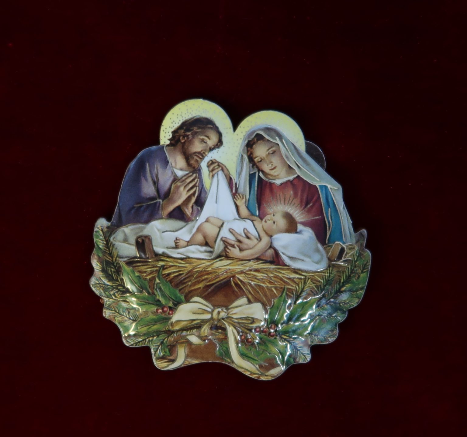 Nativity of Christ Icon Magnet – Byzantine Church Supplies