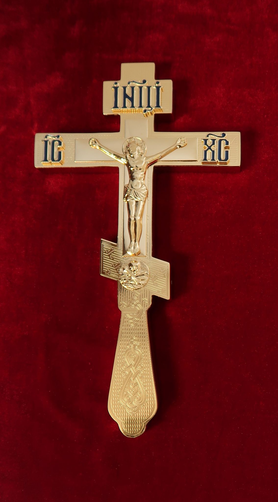Three Bars Blessing Cross – Byzantine Church Supplies