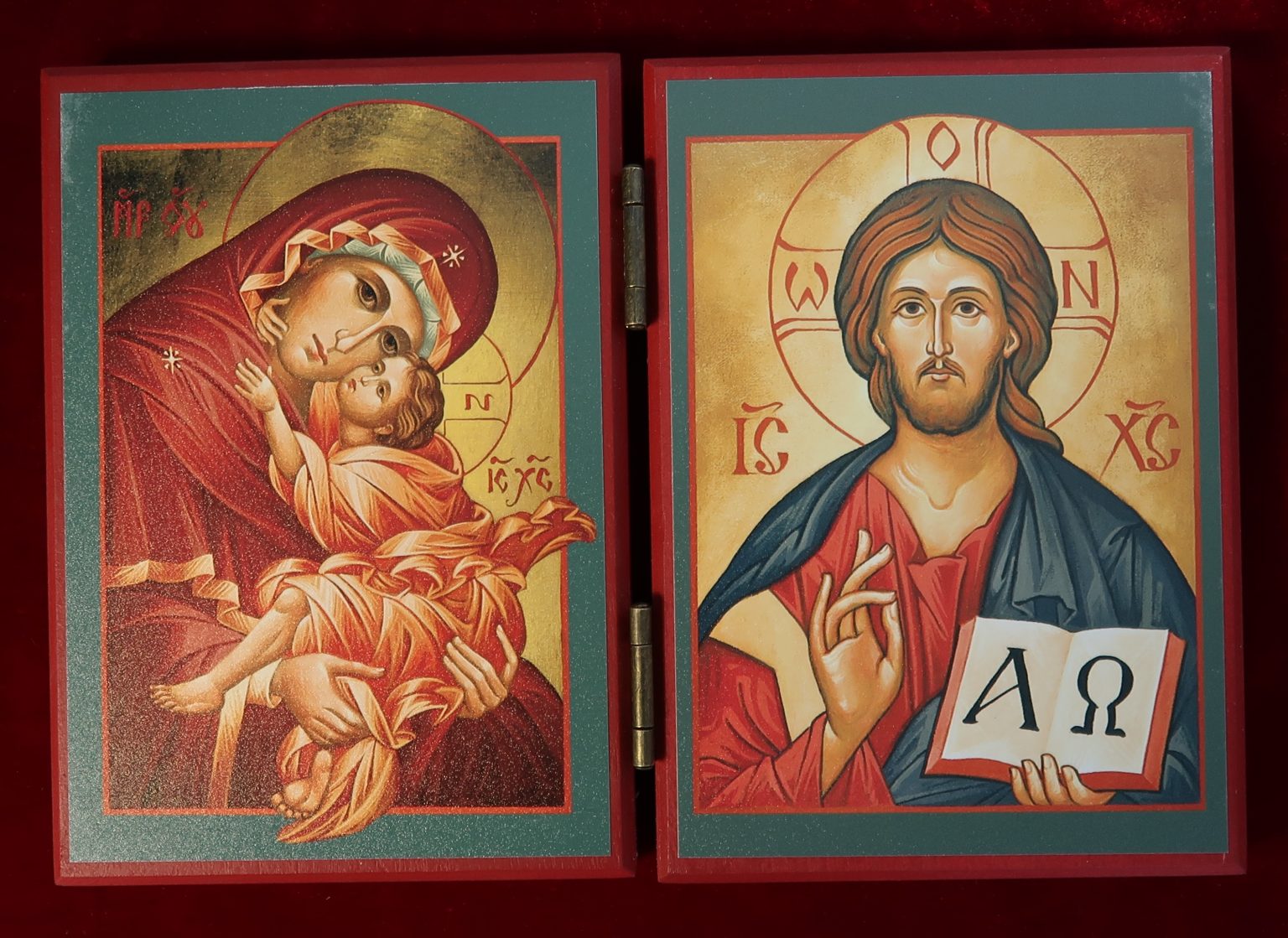 Icon Diptych – Byzantine Church Supplies