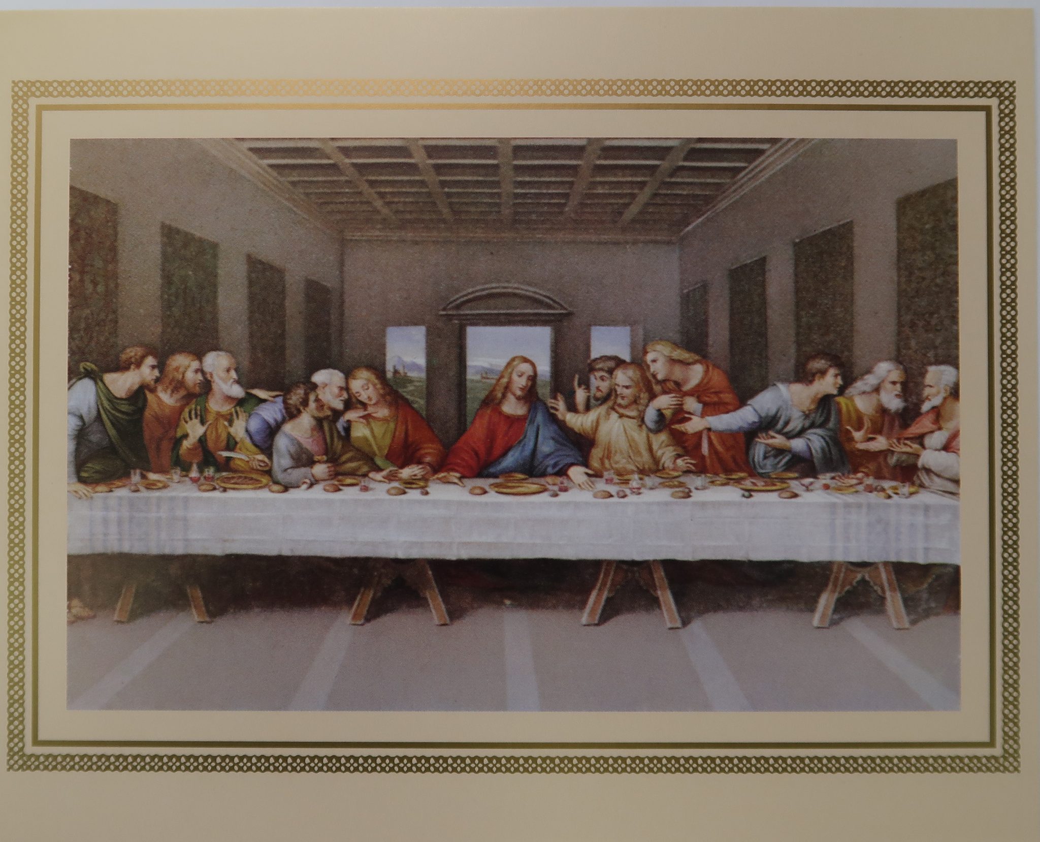 Holy Supper Icon Print – Byzantine Church Supplies