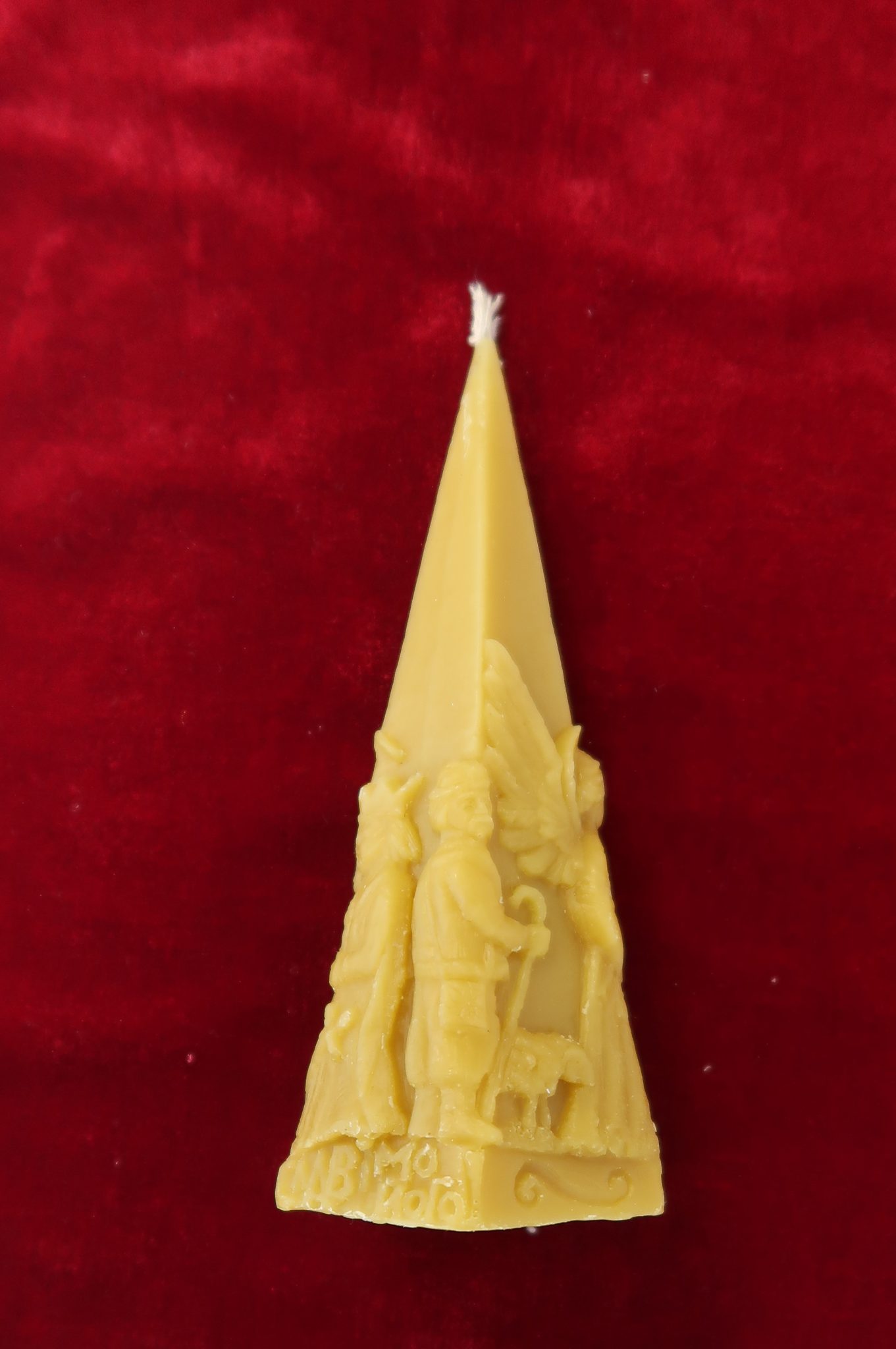Nativity of Our Lord 100% Beeswax Candle – Byzantine Church Supplies