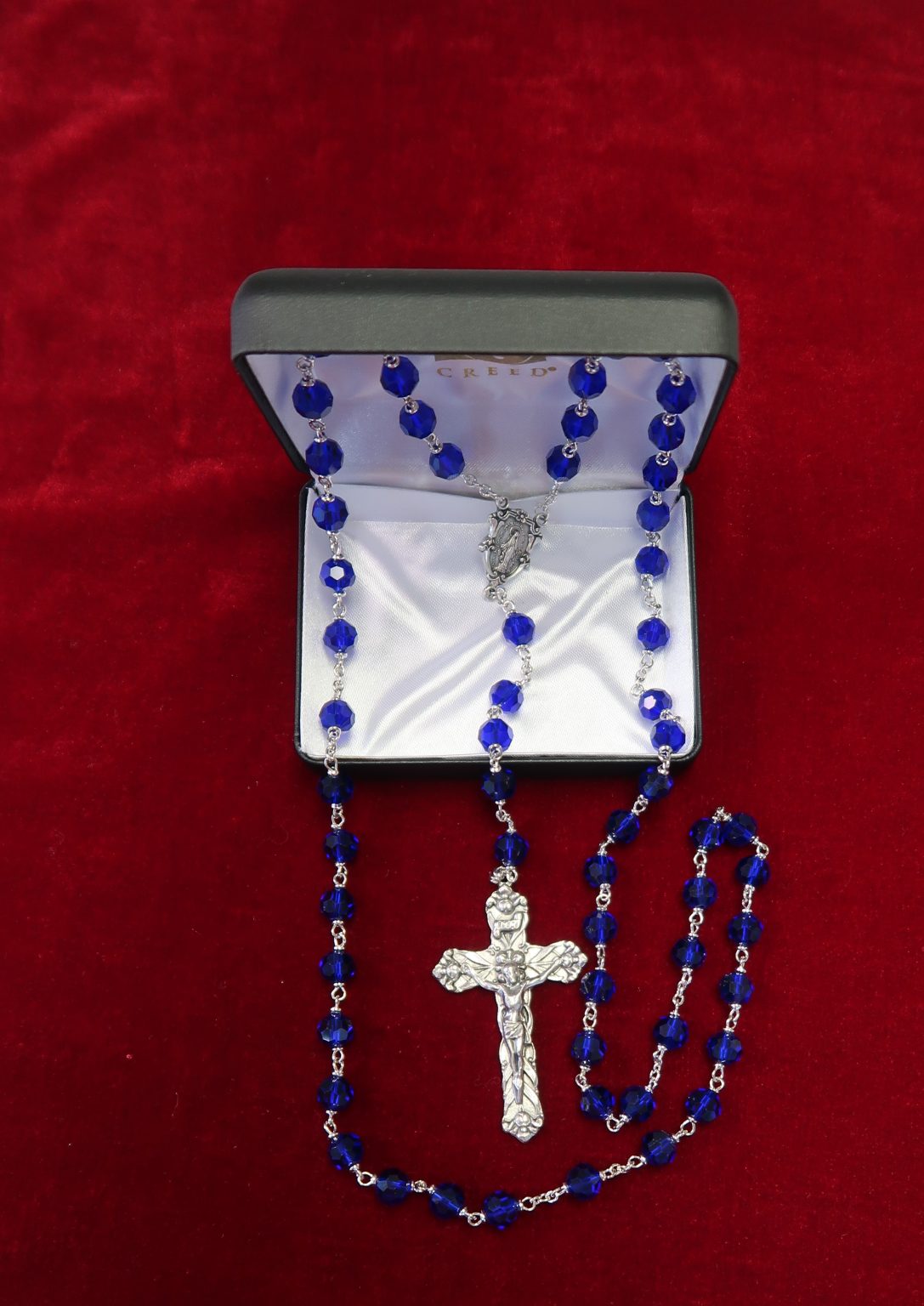 Bohemian Crystal Rosary – Byzantine Church Supplies