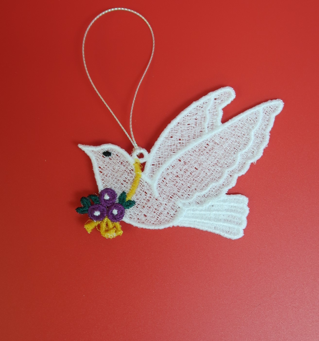 Dove Christmas Ornament Byzantine Church Supplies Dove Christmas Ornament Byzantine Church Supplies