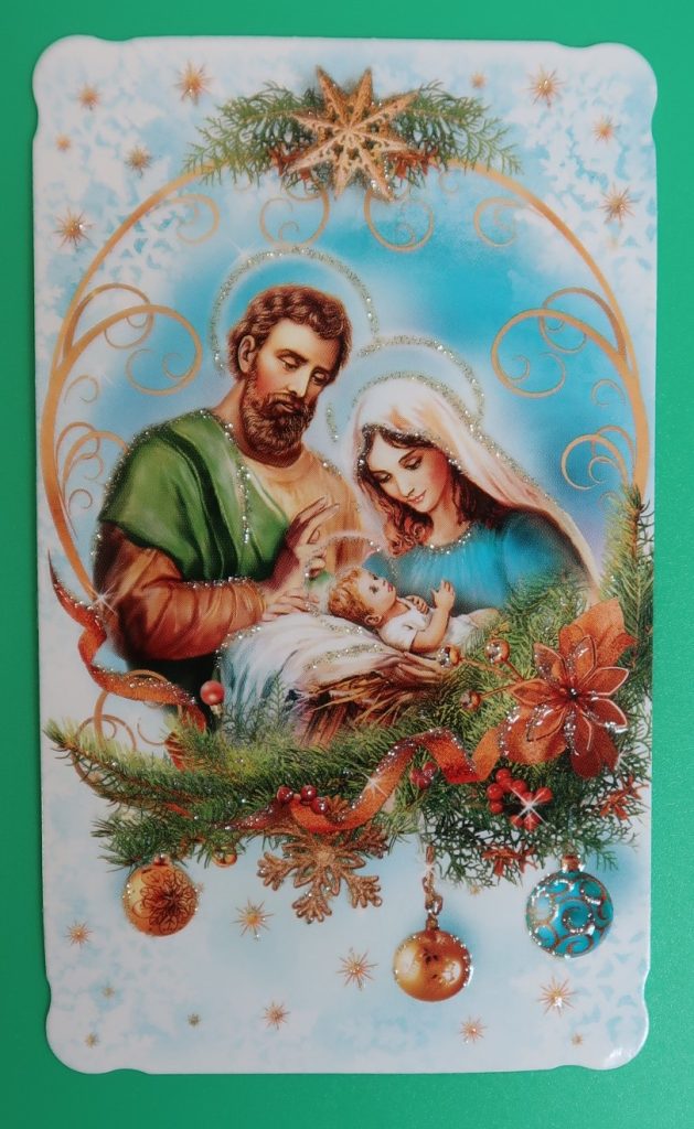 Nativity Holy Cards #5 – Byzantine Church Supplies