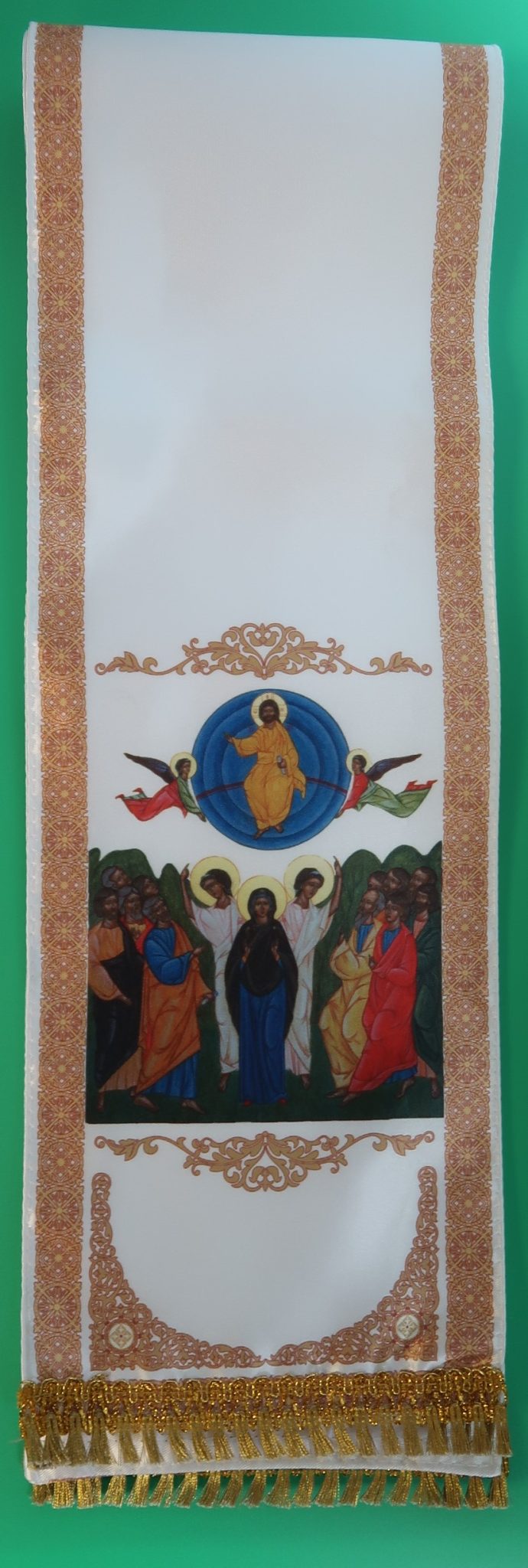Gospel Bookmark with Icon of Ascension – Byzantine Church Supplies