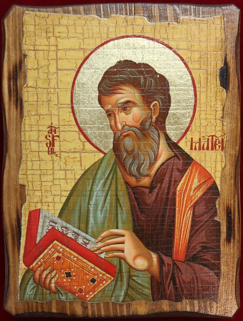 St. Matthew Icon – Byzantine Church Supplies